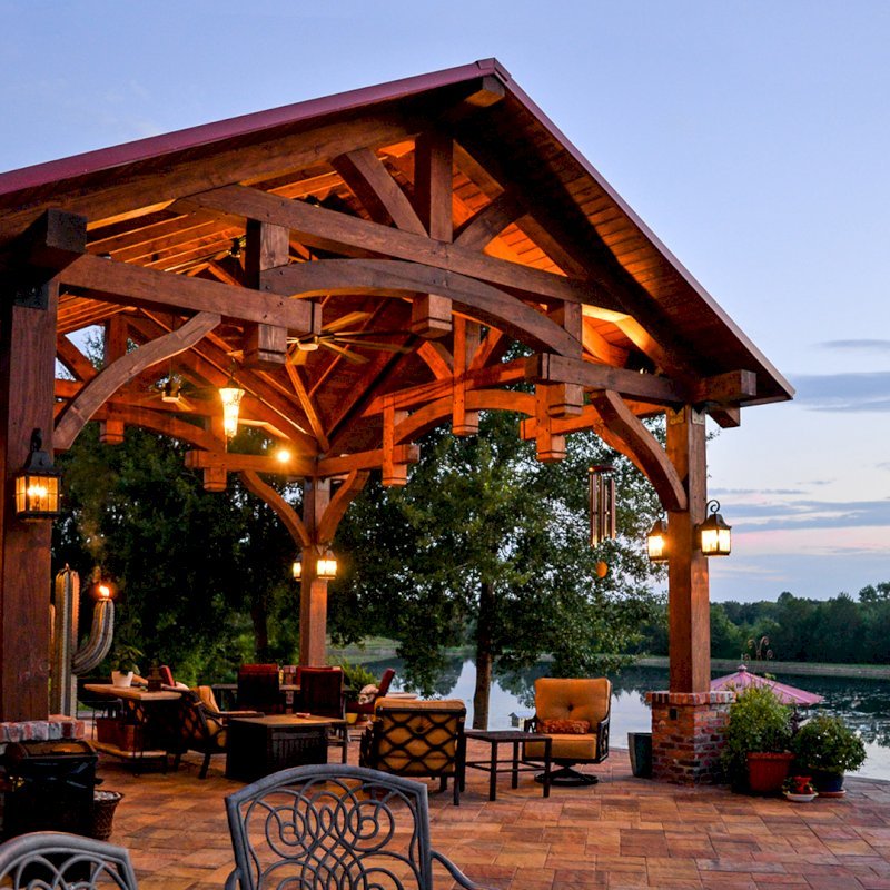Andrea's Cupola Pavilion - ForeverRedwood.com