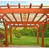 Custom Wooden Pergola: Redwood Pergola Kits all Sizes & Shapes