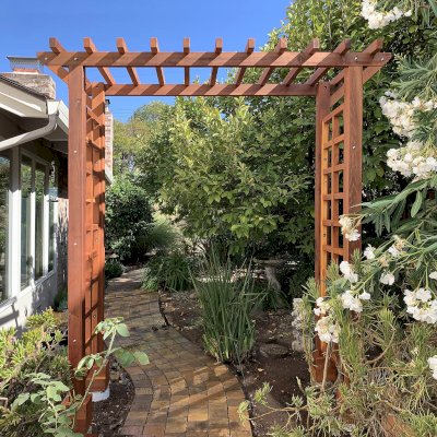 Entryway Arbor | Forever Redwood