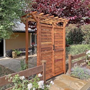 Entryway Arbor | Forever Redwood