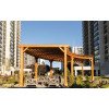 Fan Shaped Wood Pergola Kit for Sale