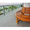 Half Circle Tree Bench for Garden Seating | Forever Redwood