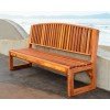 Moonlight Redwood Bench