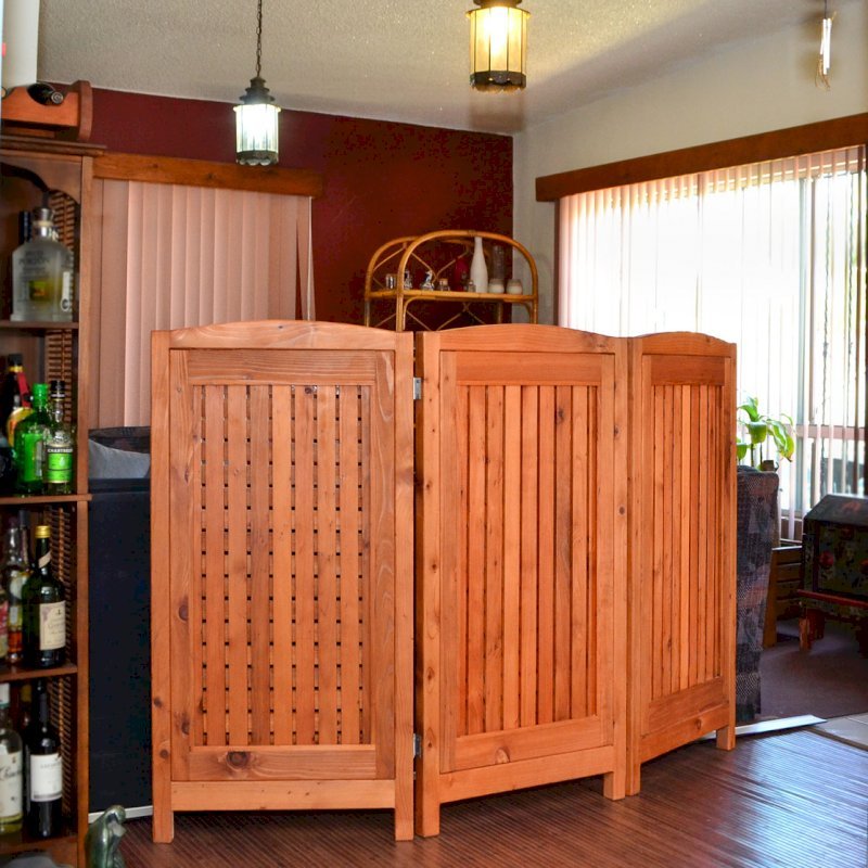 Privacy Screen - Wood Living Room Furniture | Forever Redwood