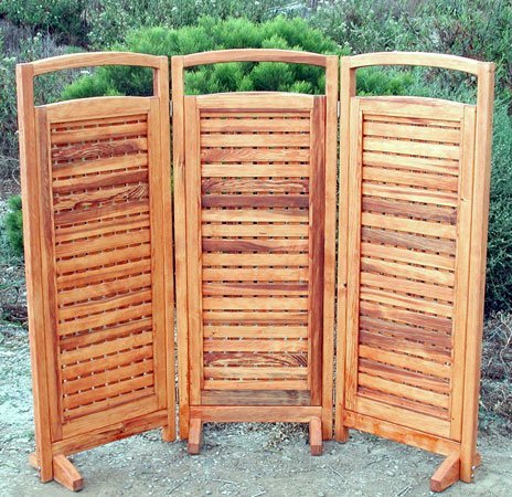 Privacy Screen - Wood Living Room Furniture | Forever Redwood