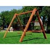 Rory's Giant Playground Swing Set | Forever Redwood