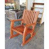 Redwood Outdoor Rocker, Hand-crafted Wooden Rocker