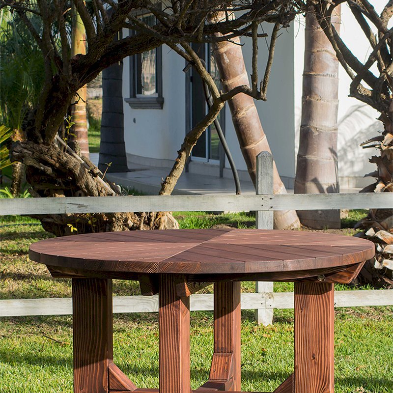 The Sunset Patio Table, Built to Last Decades | Forever Redwood