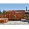 Two-Post Wood Arbor | Forever Redwood