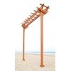 Two-Post Wood Arbor | Forever Redwood