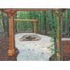 Two-Post Wood Arbor | Forever Redwood