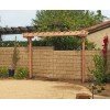 Two-Post Wood Arbor | Forever Redwood