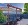 Two-Post Wood Arbor | Forever Redwood
