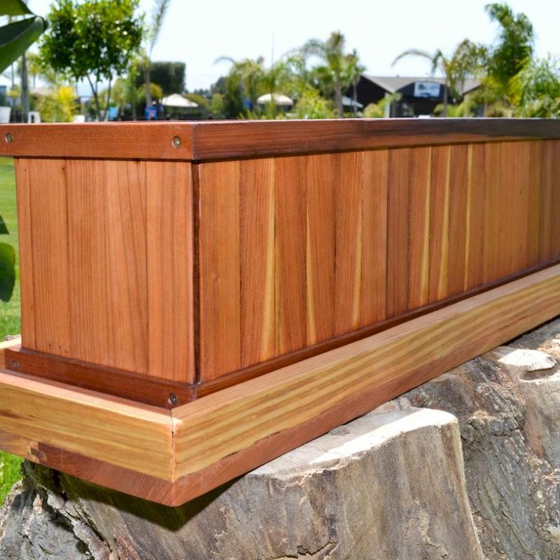 The Window Box Planters, Built to Last Decades | Forever Redwood