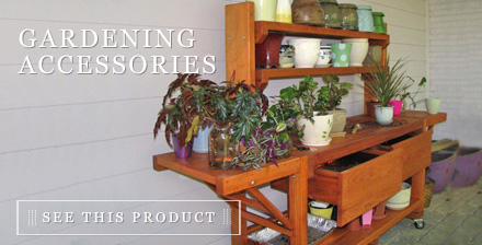 Wood Gardening Accessories | Forever Redwood