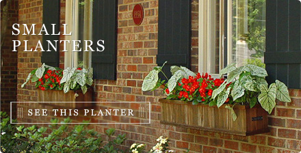 Small Wooden Planters | Forever Redwood