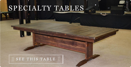 Speciality Wood Tables | Forever Redwood