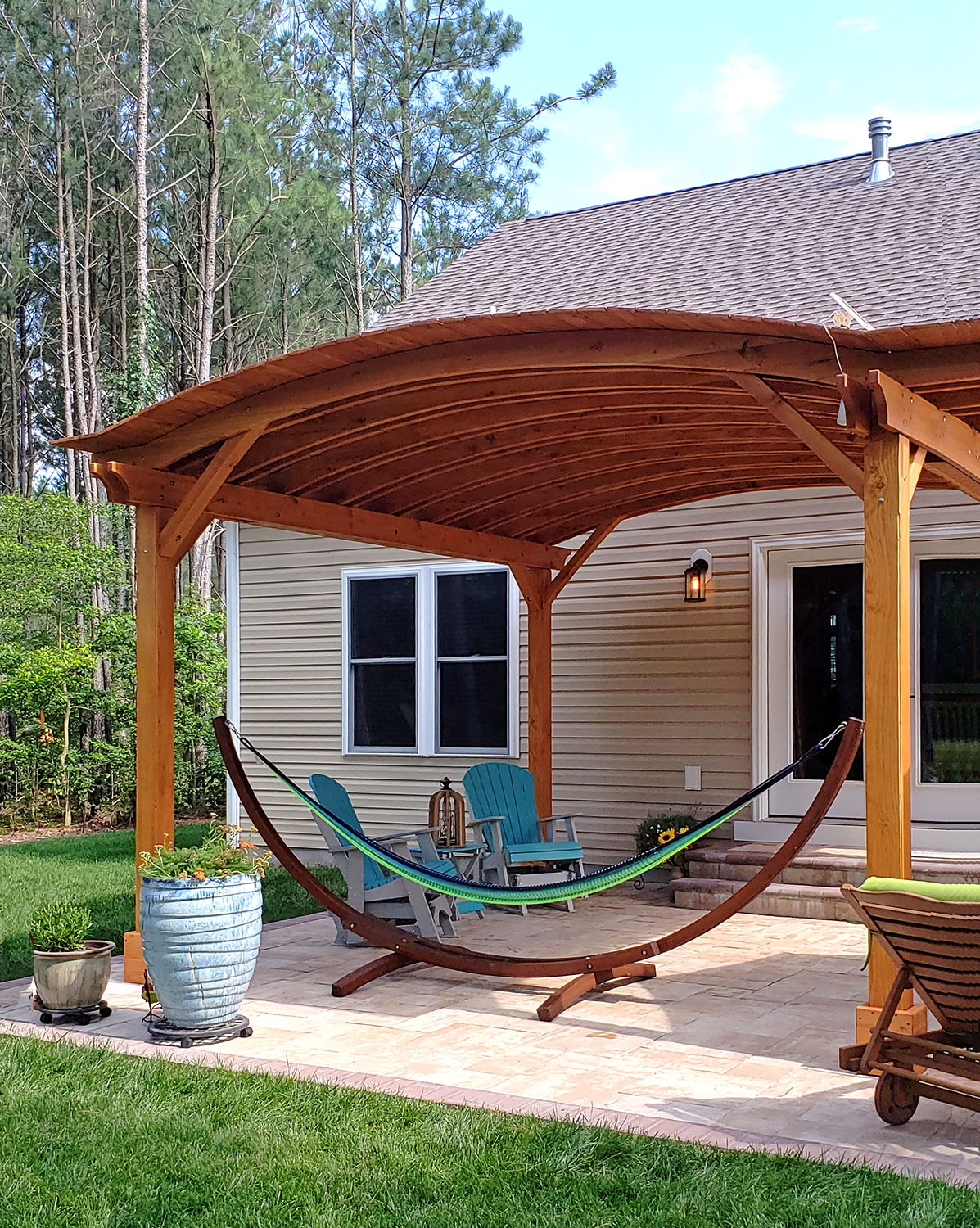 Backyard Pavilion Kits: Custom Redwood Pavilion for Sale