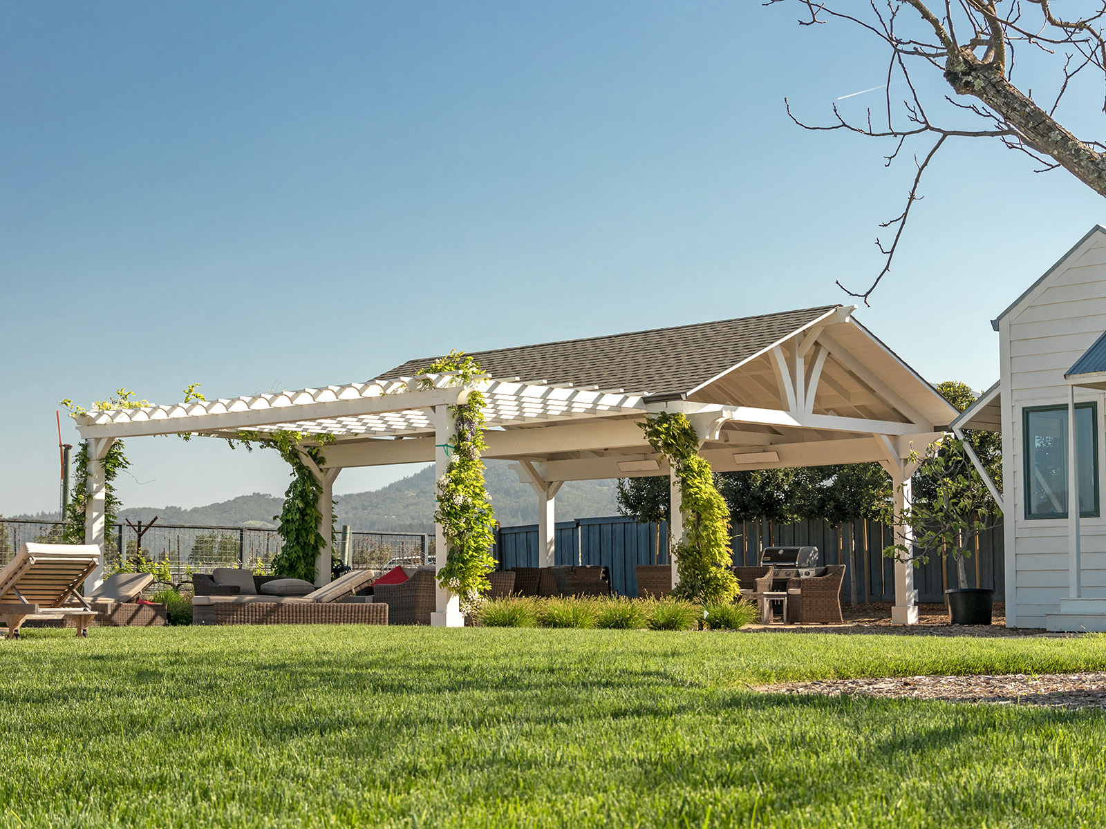 Custom Wood Pavilion Kits - ForeverRedwood.com
