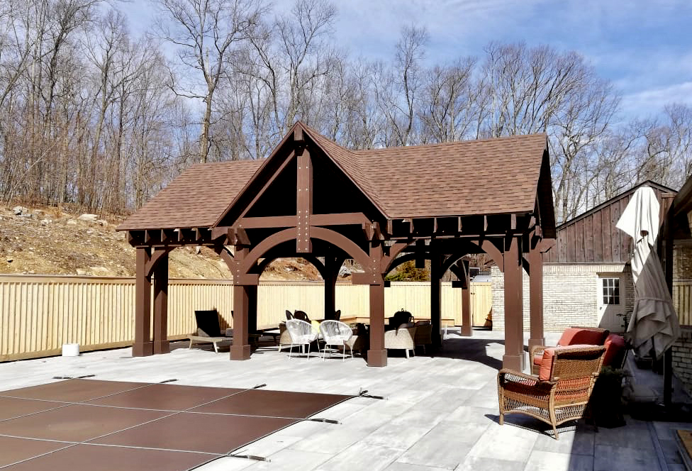 Custom Wood Pavilion Kits - ForeverRedwood.com