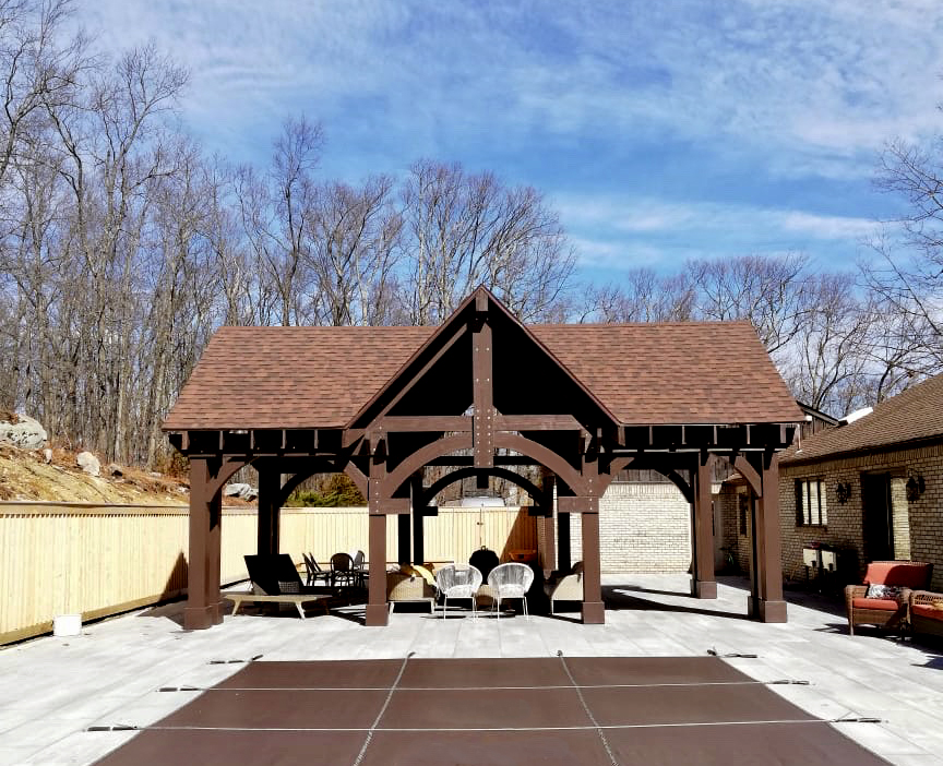 Custom Wood Pavilion Kits - ForeverRedwood.com