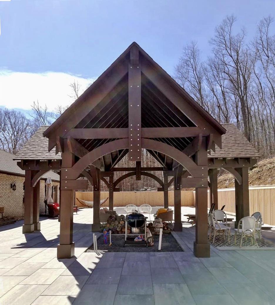 Custom Wood Pavilion Kits - ForeverRedwood.com
