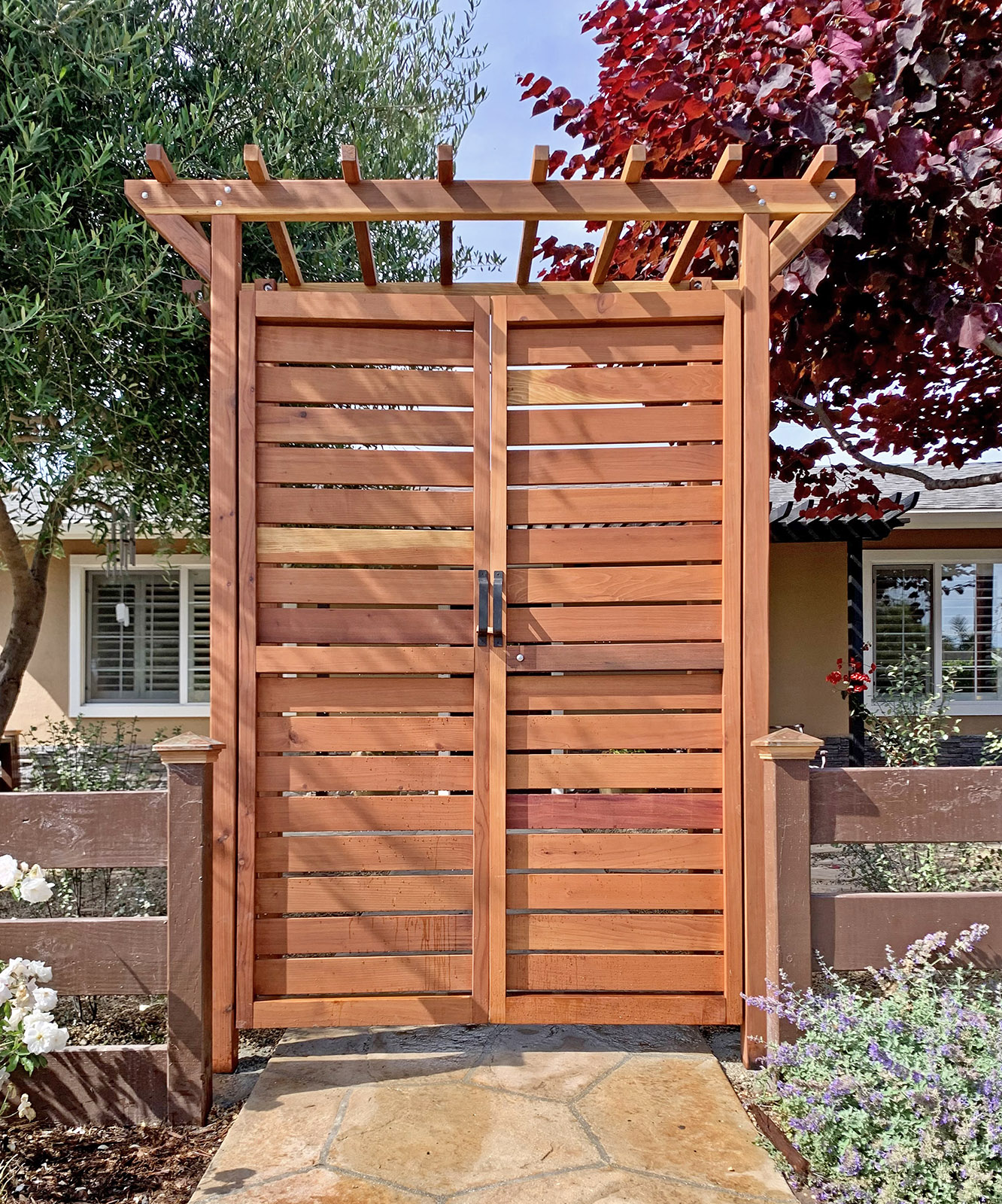 Entryway Arbor | Forever Redwood
