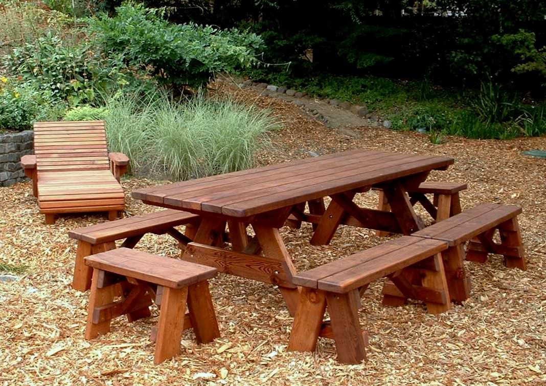 Forever Wood Picnic Tables, Built to Last Decades | Forever Redwood Forever Wood Picnic Tables, Built to Last Decades | Forever Redwood