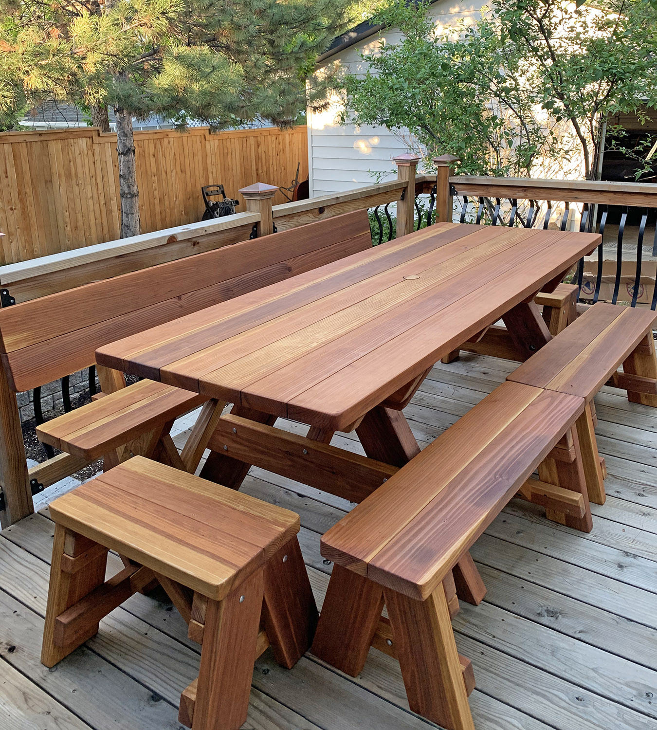 Forever Wood Picnic Tables, Built to Last Decades | Forever Redwood