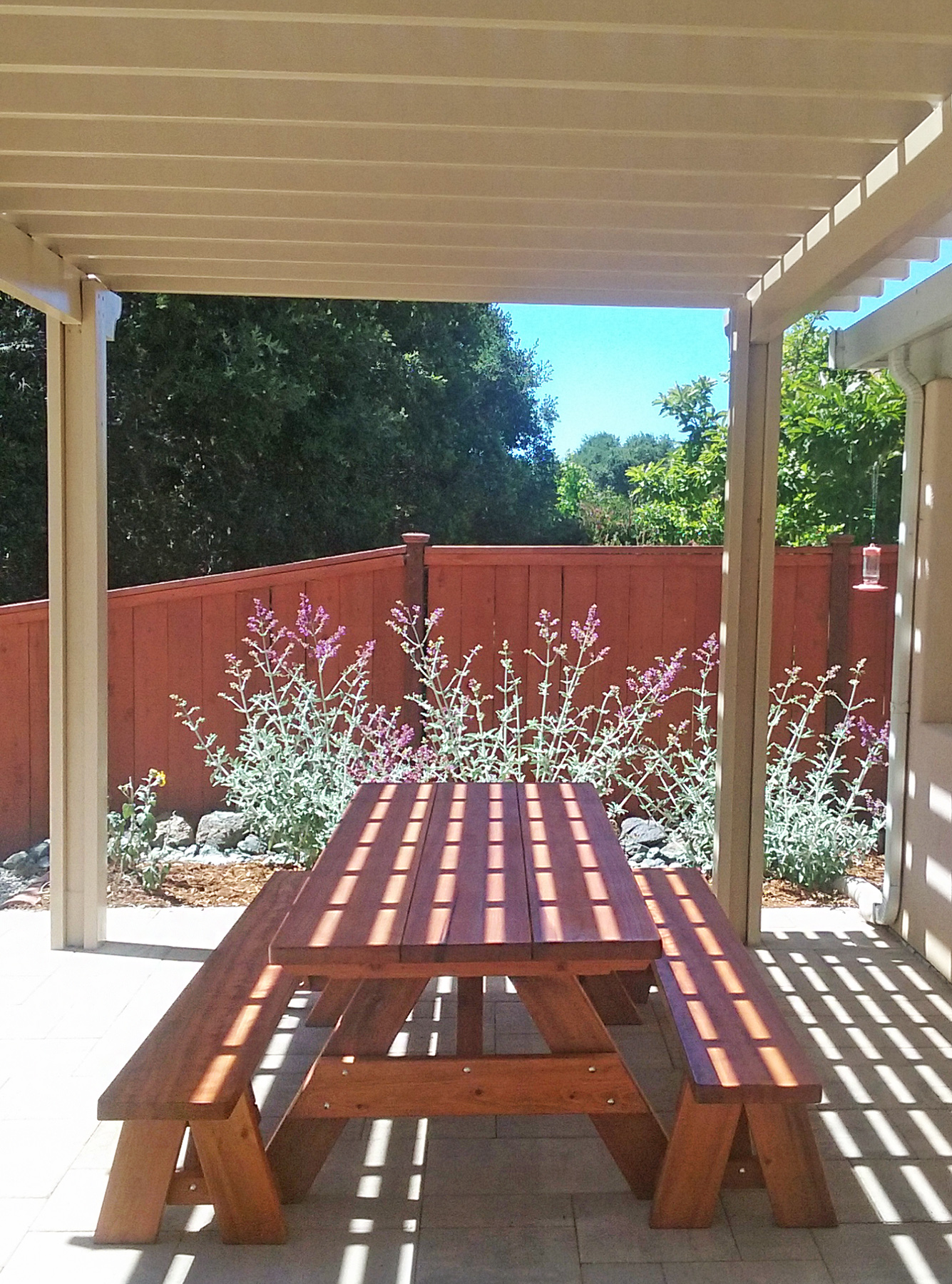 Large Wooden Picnic Table, Custom Wood Picnic Table Kit