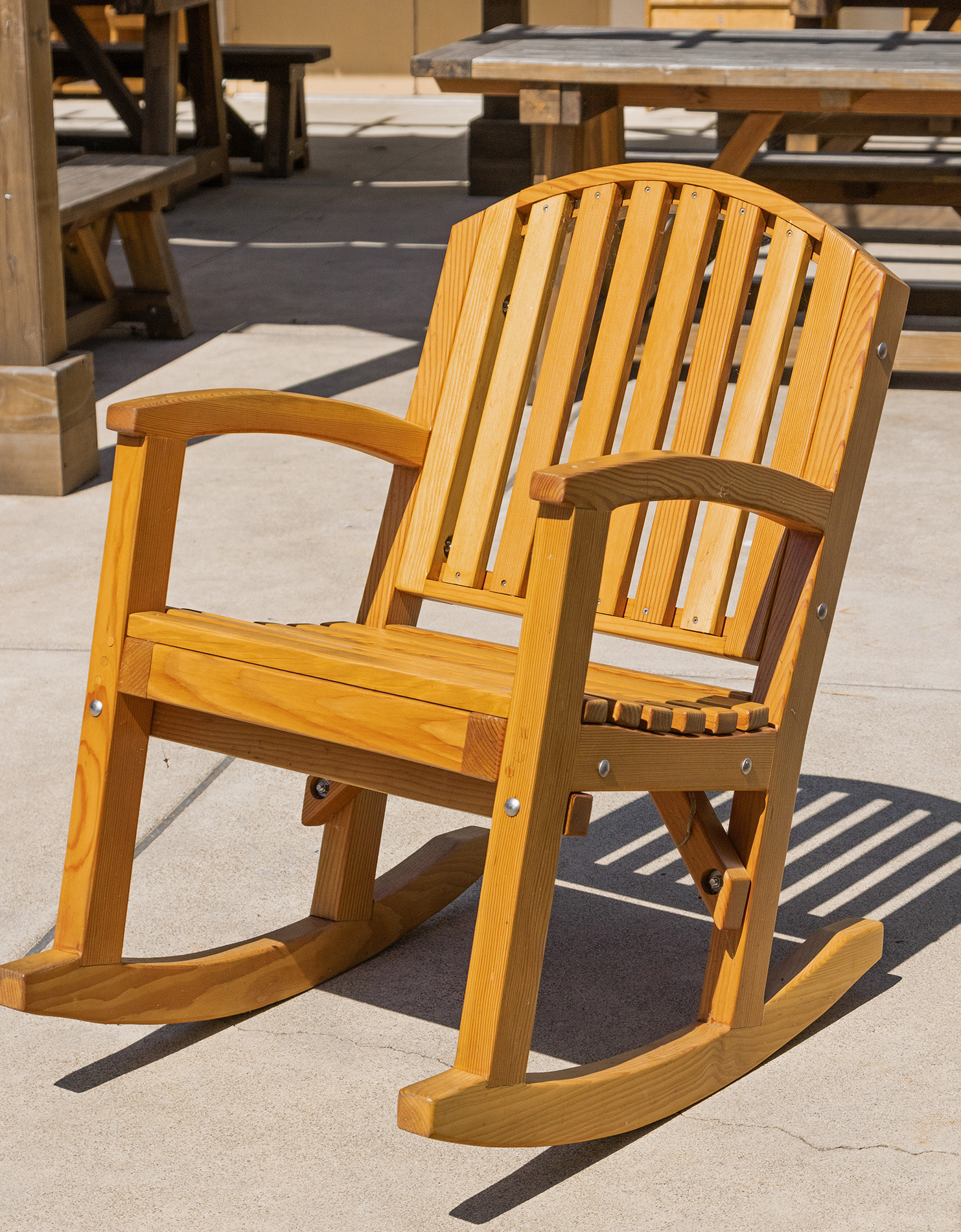 Luna Wood Rocking Chair