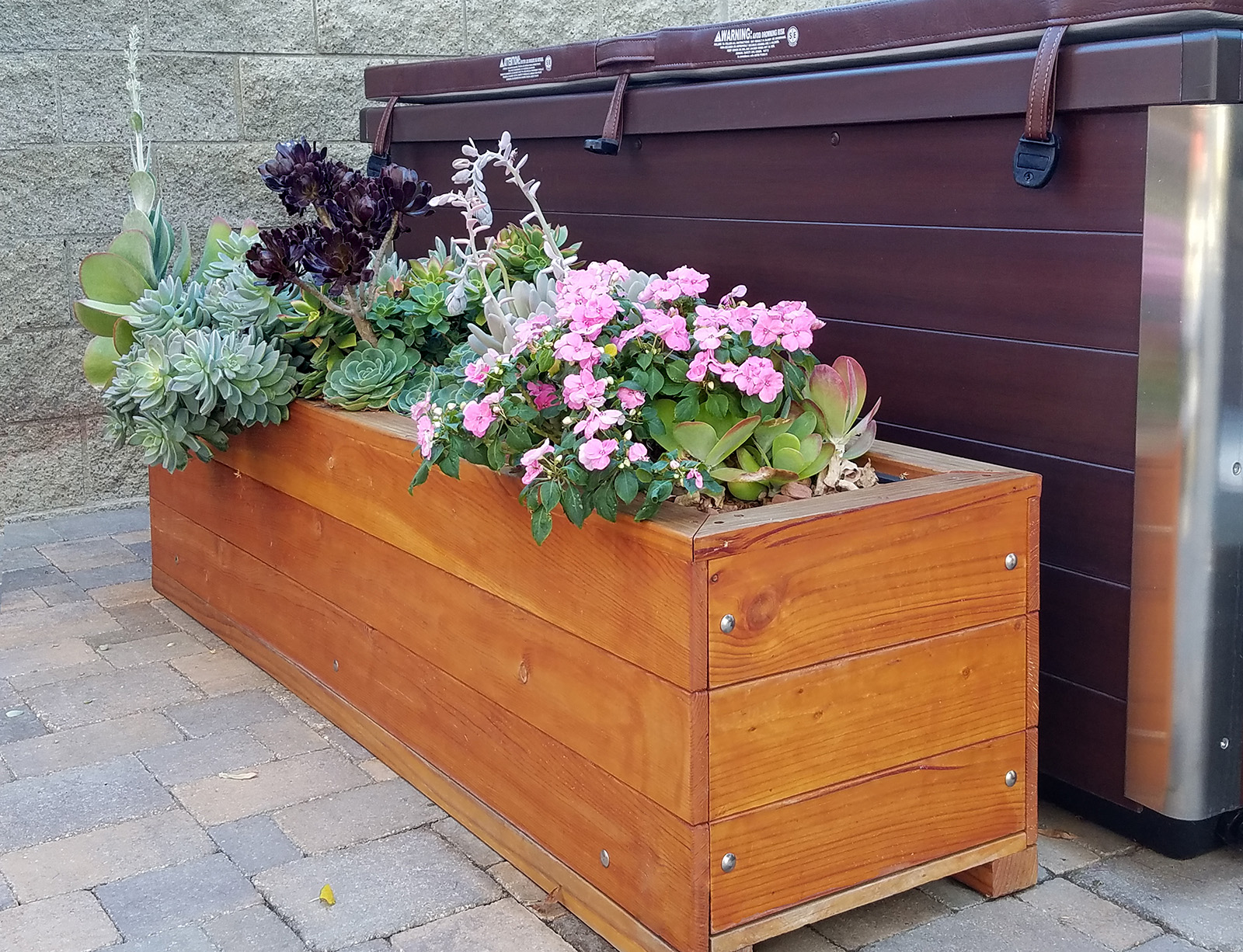 Redwood Garden Boxes