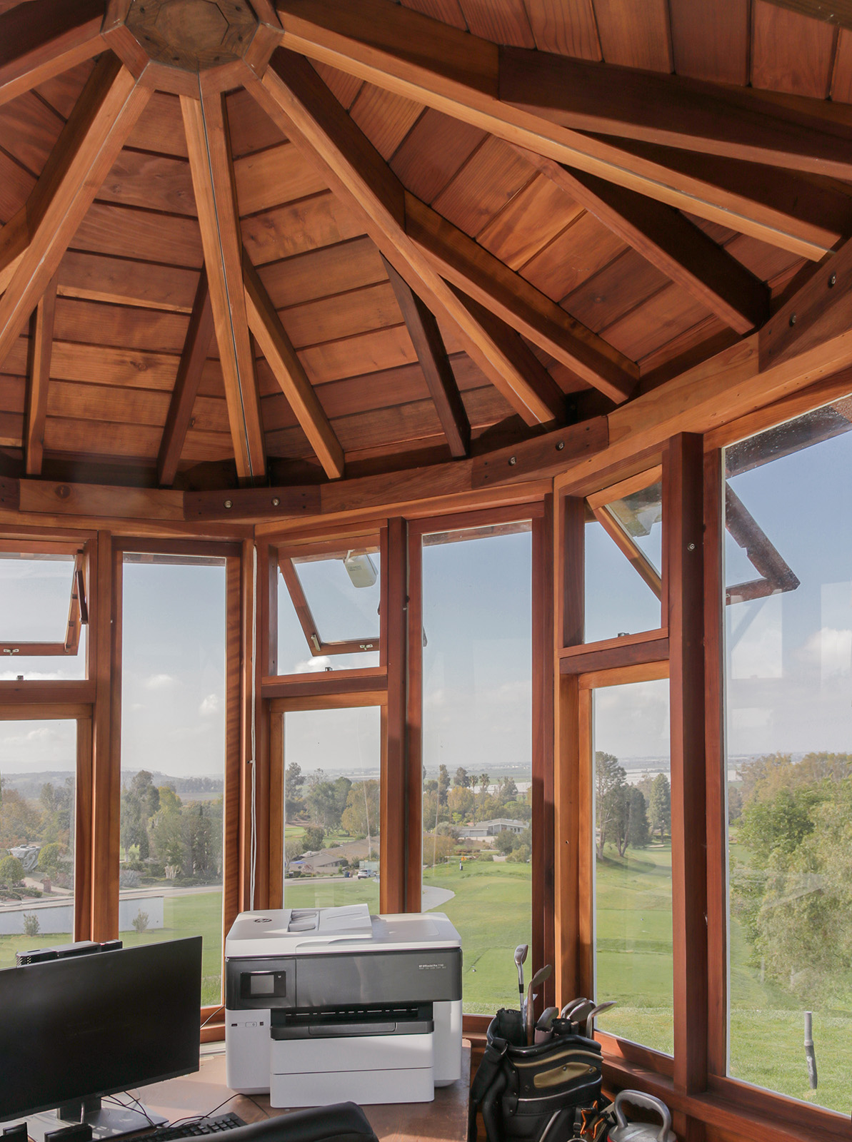 Octagonal Gazebo: Sunroom Wood Gazebo Kit for Sale