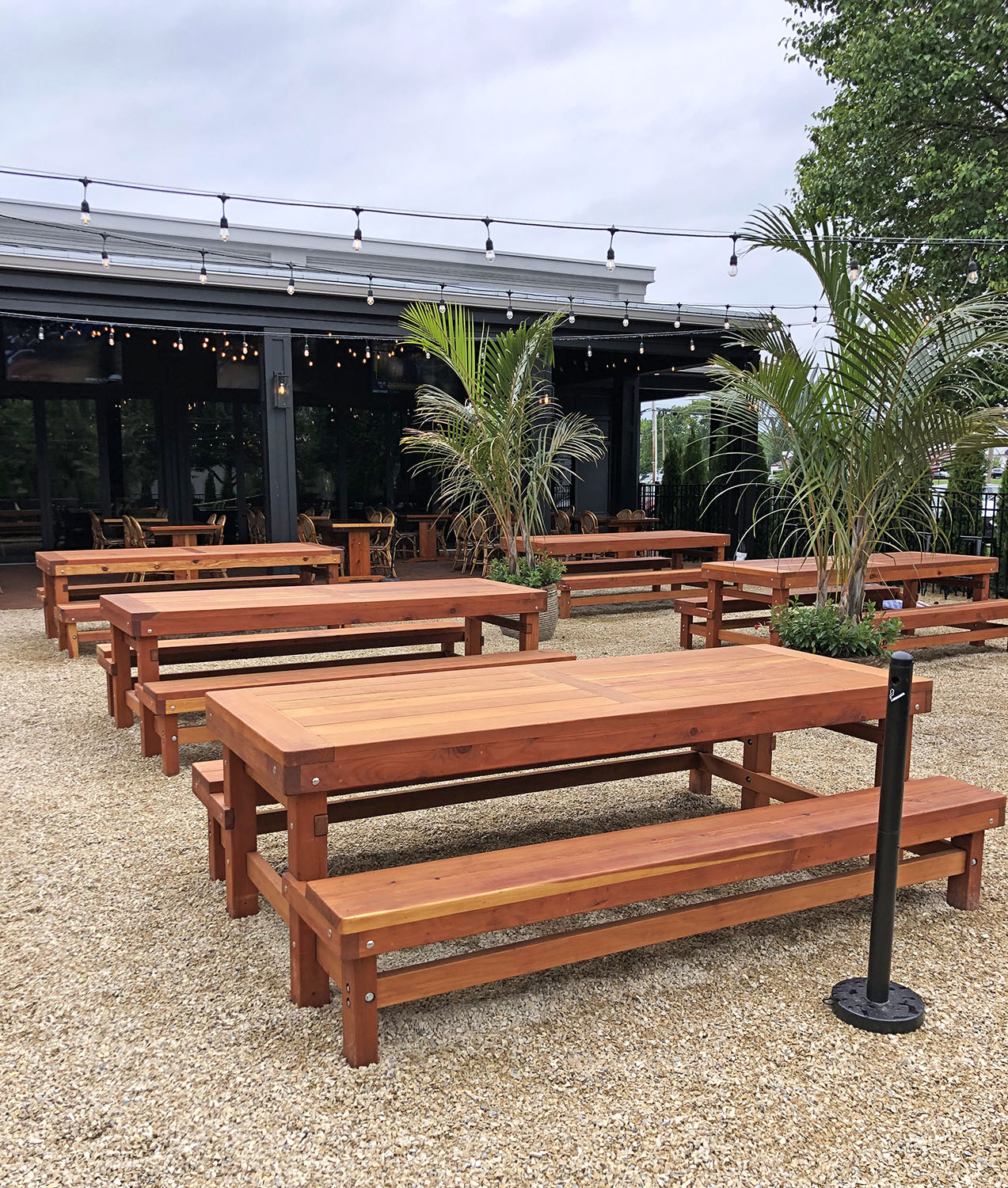 Redwood Patio Table: Custom Made Redwood Dining Tables