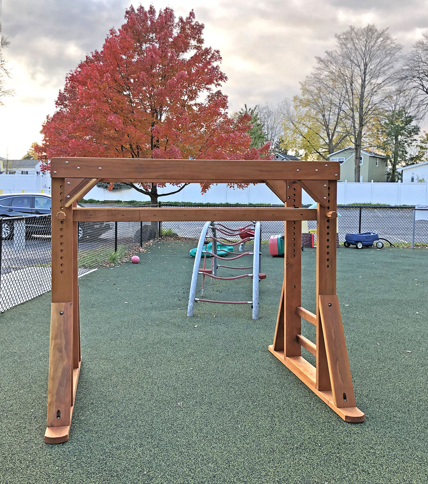 Sheldon's Monkey Bar Set | Forever Redwood