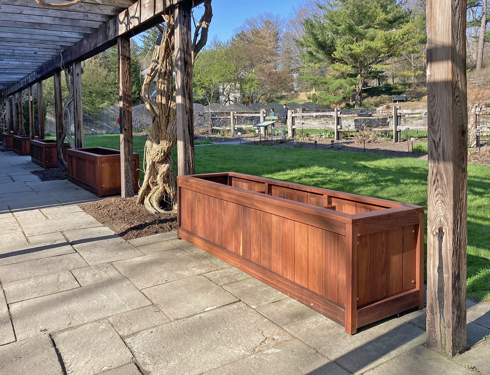 Redwood Garden Boxes