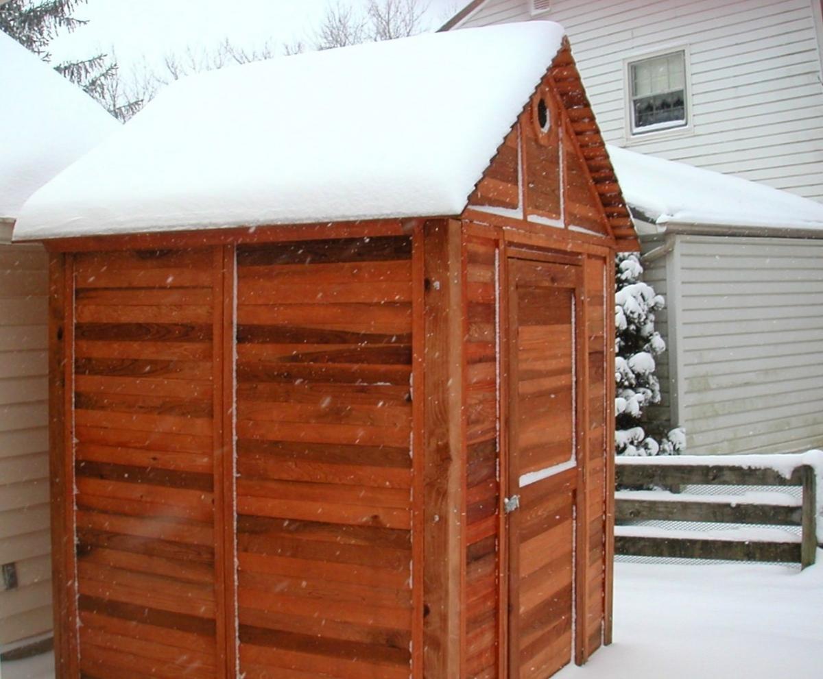 Storage Mini Barns from Forever Redwood