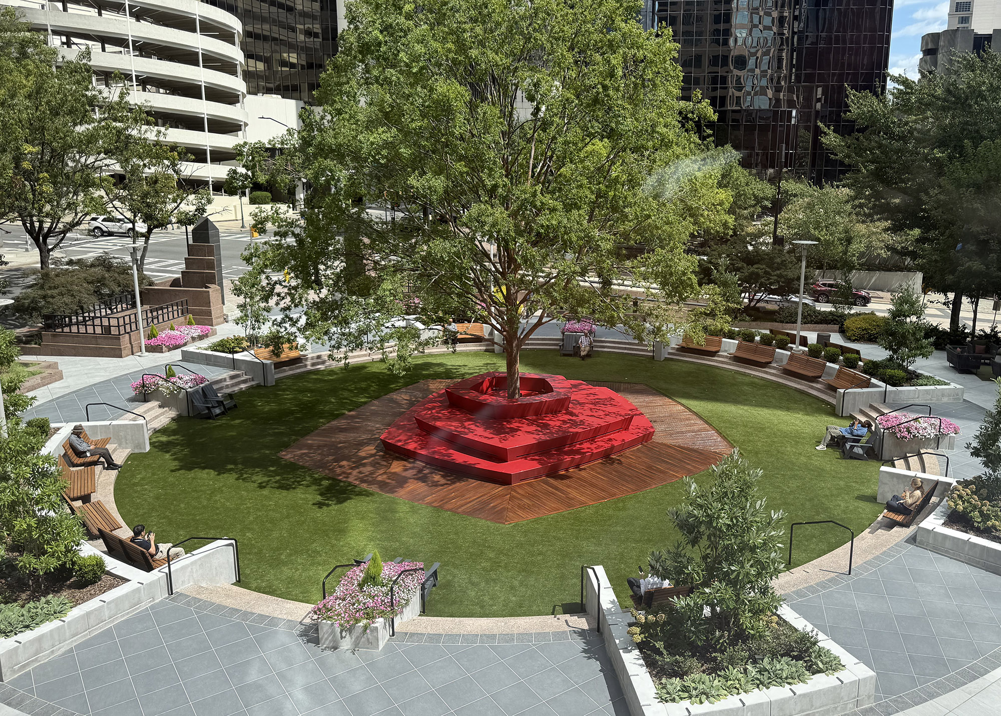 Boomerang Bench | Forever Redwood