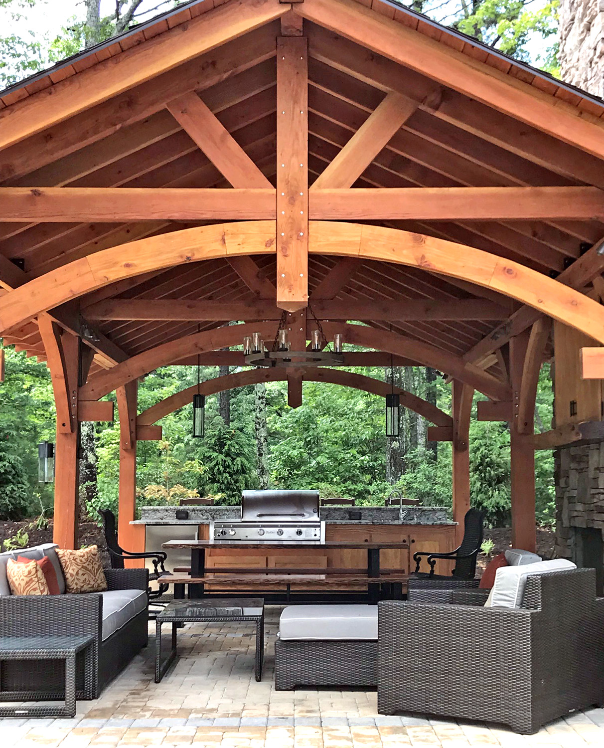 The Cardinals Nest Pavilions | Forever Redwood