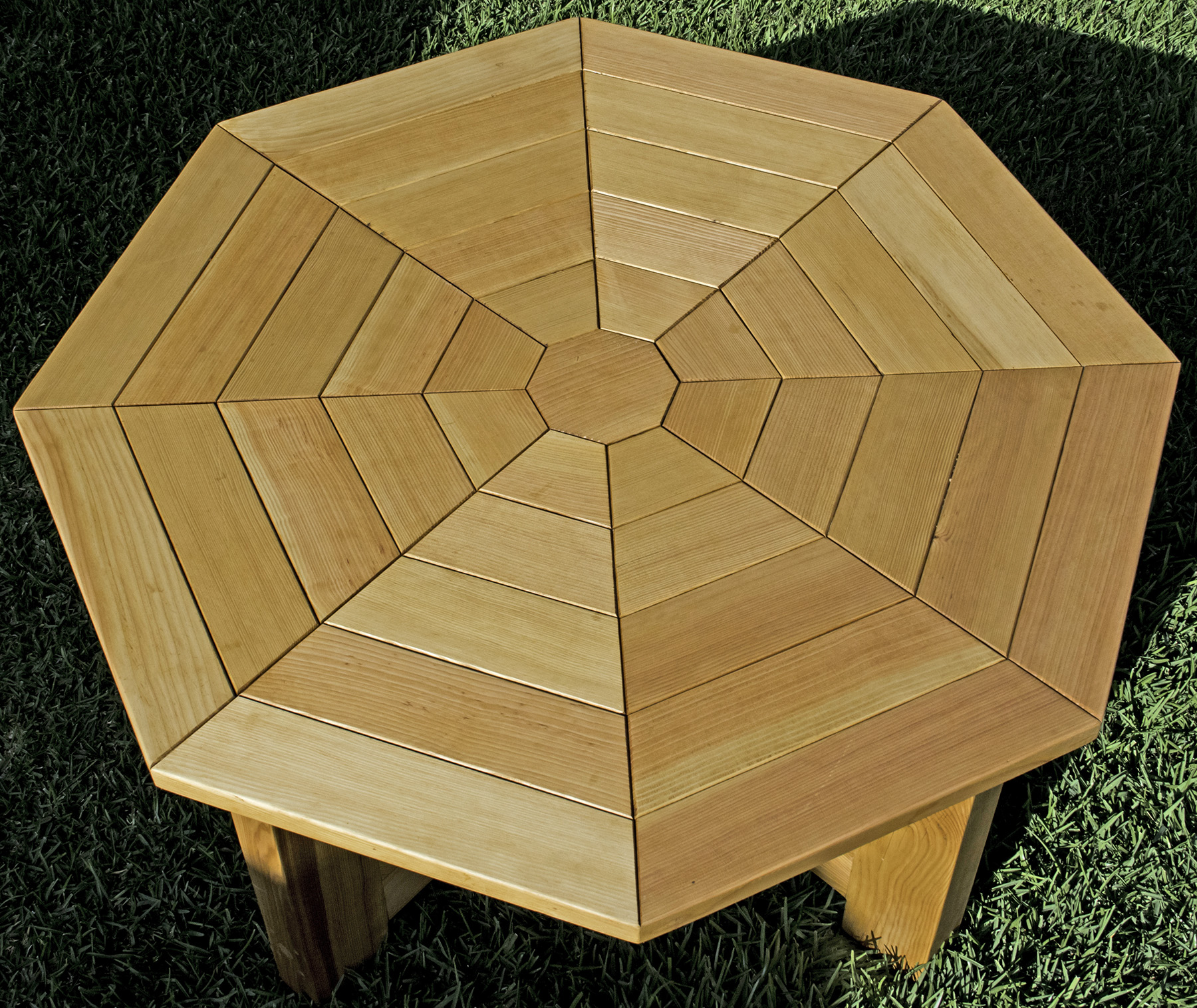 The Mandala Patio Table, Built to Last Decades | Forever Redwood