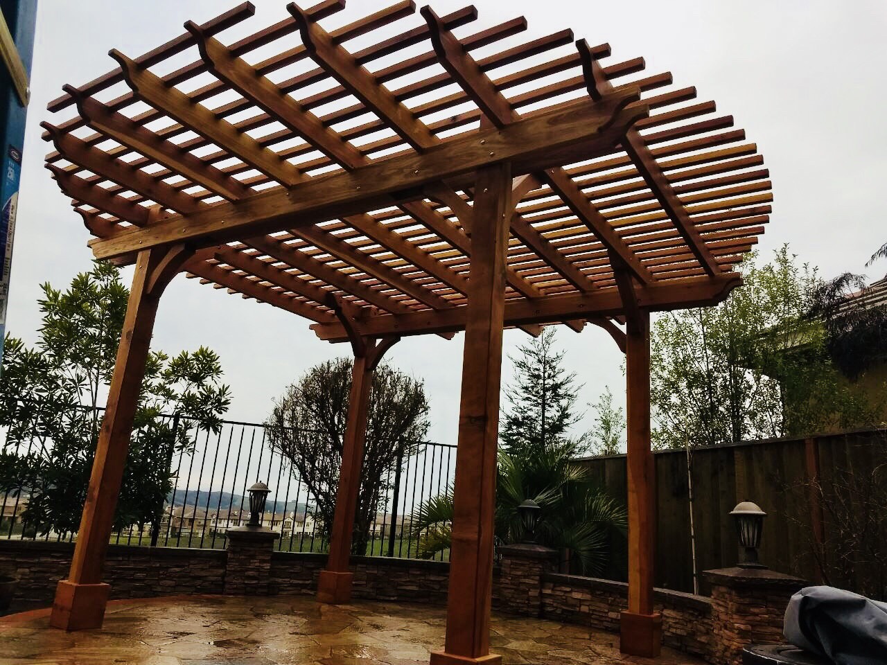 The Round Pergola, Forever Redwood