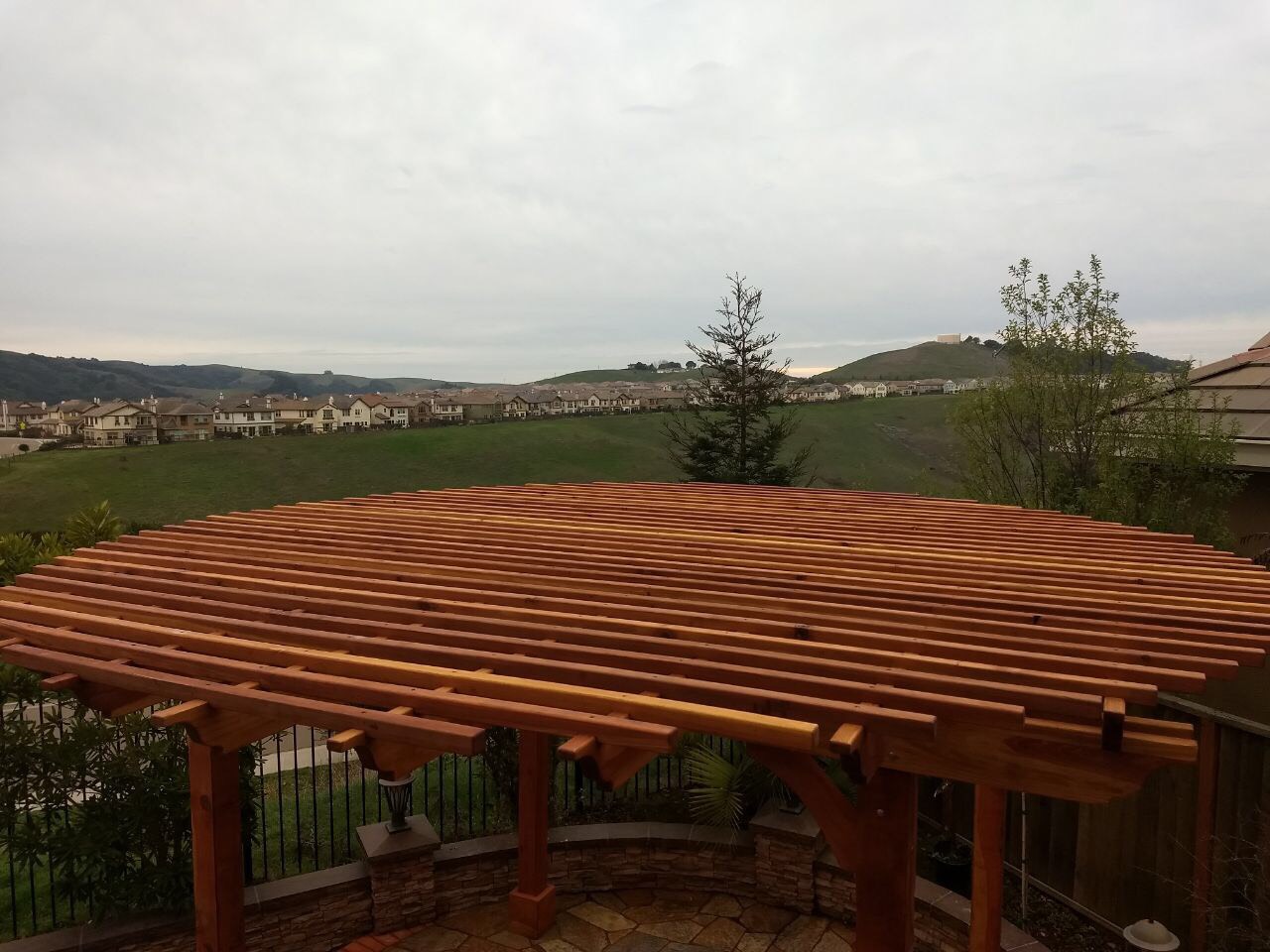 The Round Pergola, Forever Redwood