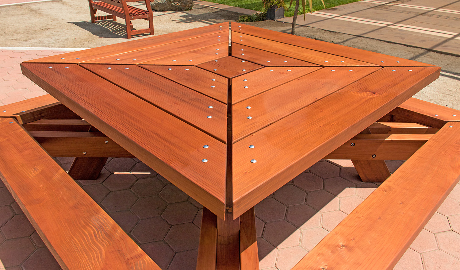 The Sea Ranch Picnic Table, Customize your Redwood Table