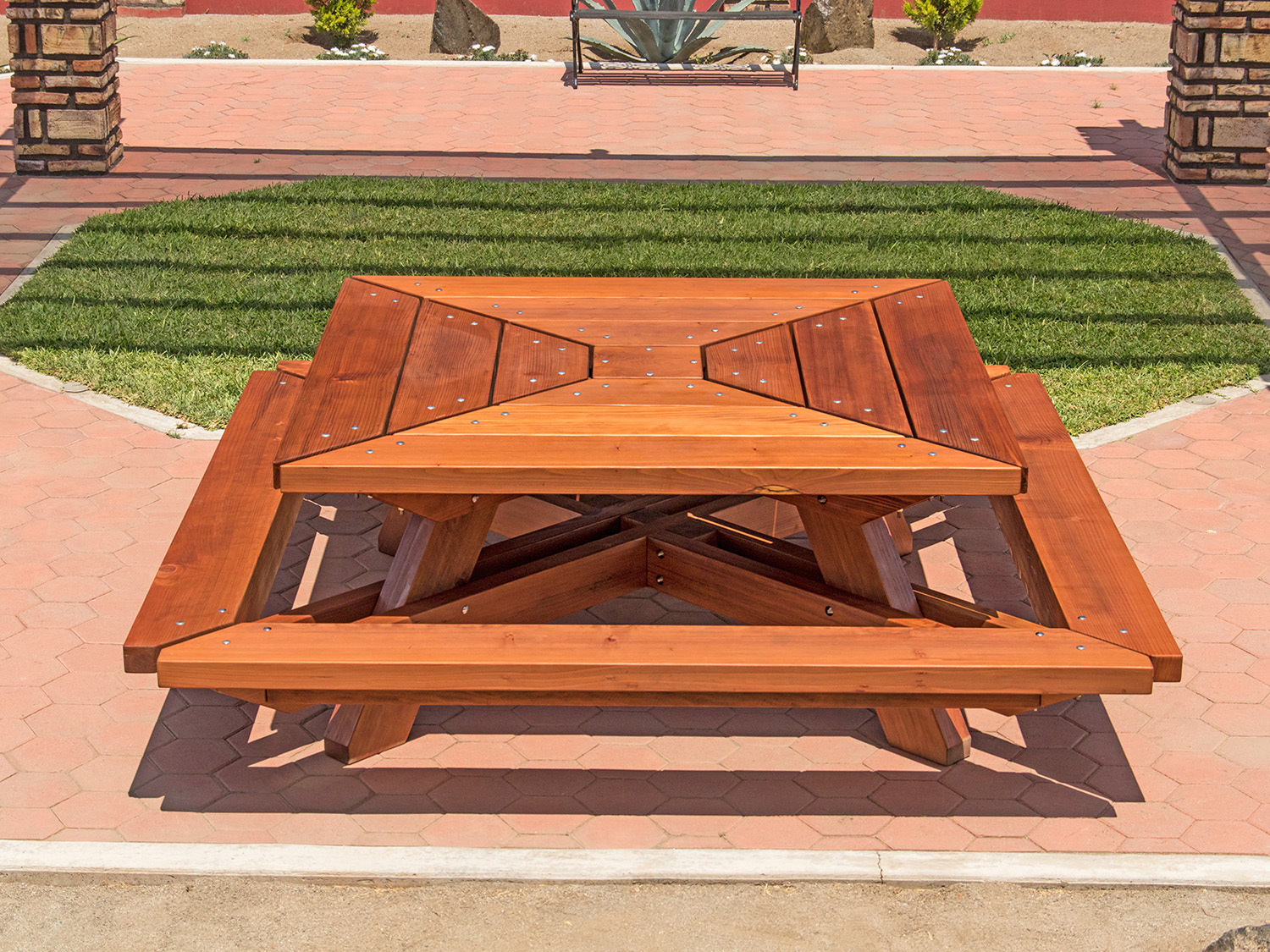 Sea Ranch Picnic Table, Customize your Redwood Table