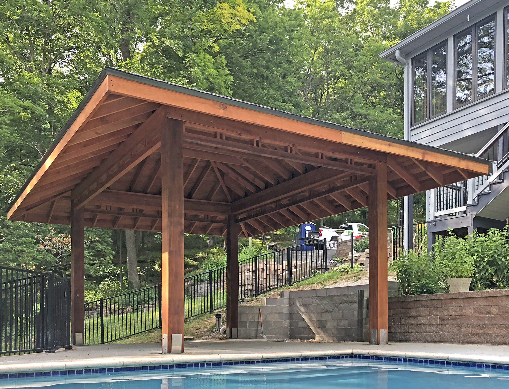 The Zen Garden Pavilion - ForeverRedwood.com