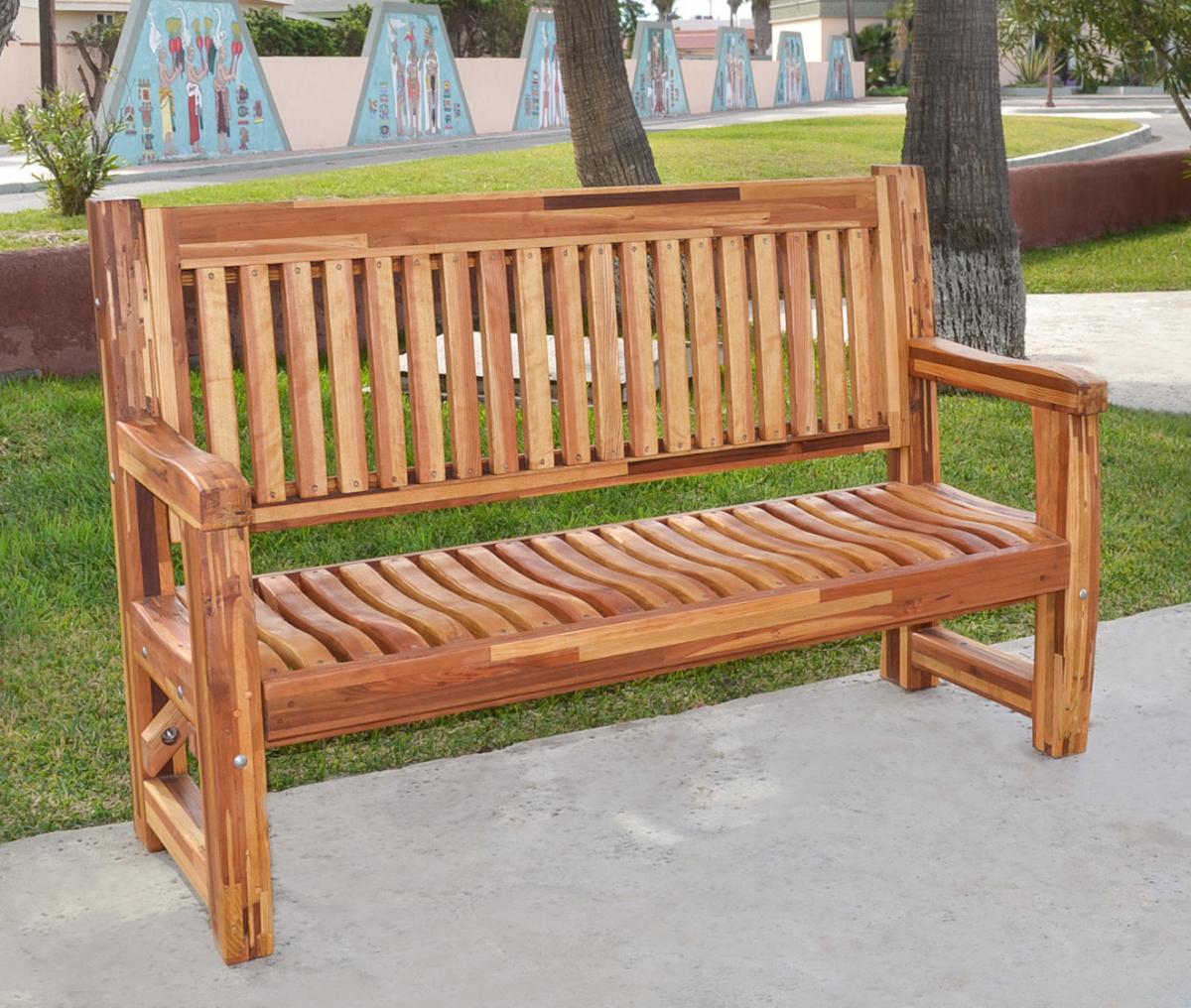 The Ti Amo Benches, Built to Last Decades | Forever Redwood