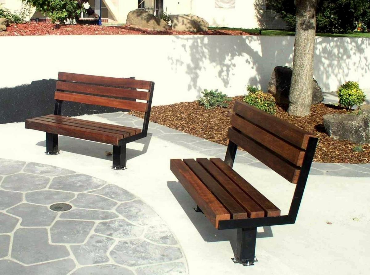 Veterans Wood Bench