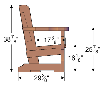 Rustic Wood Bench with Back for Garden Seating | Forever Redwood