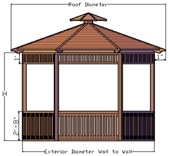 The Hexagonal Retreat Pavilion | Forever Redwood