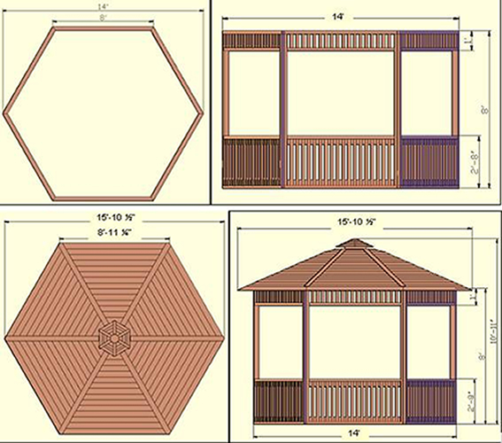 The Hexagonal Retreat Pavilion | Forever Redwood